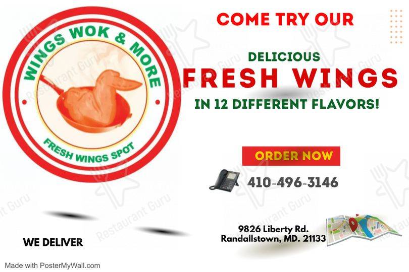Menu at Beijing Wok restaurant, Randallstown, Liberty Rd