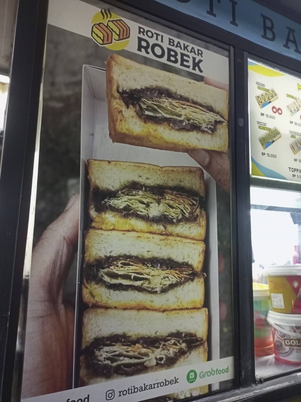 Carta de Roti Bakar Robek - Mangunjaya, Bekasi