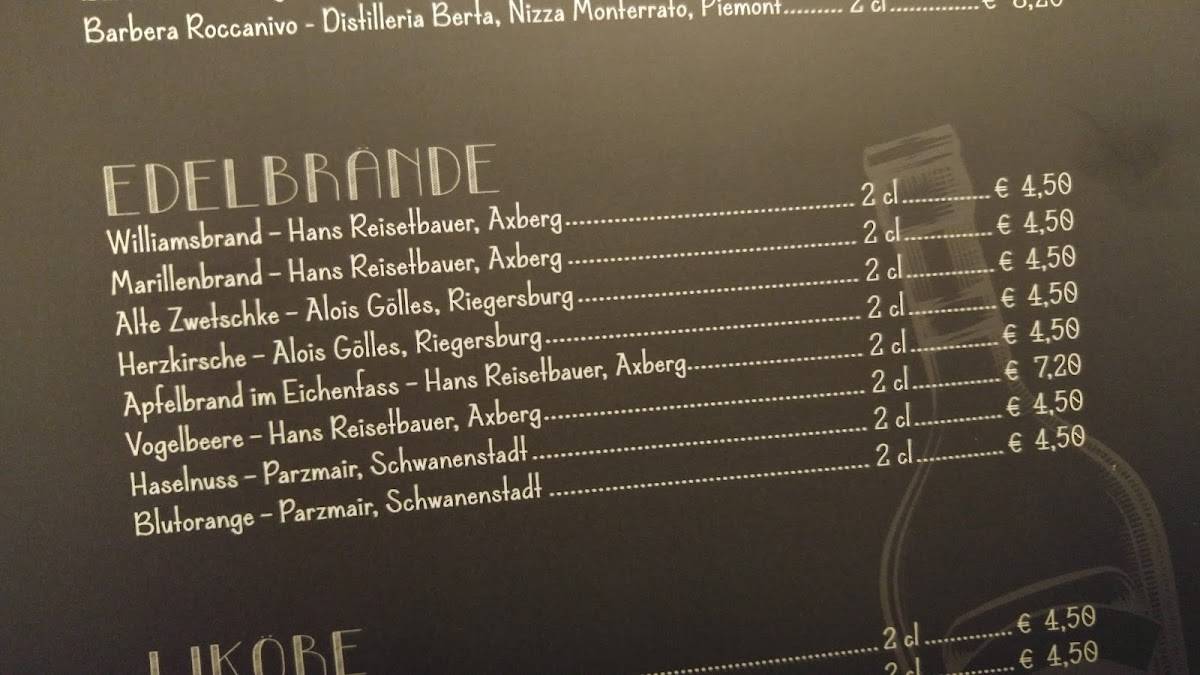Speisekarte von STEAKHOUSE, Linz