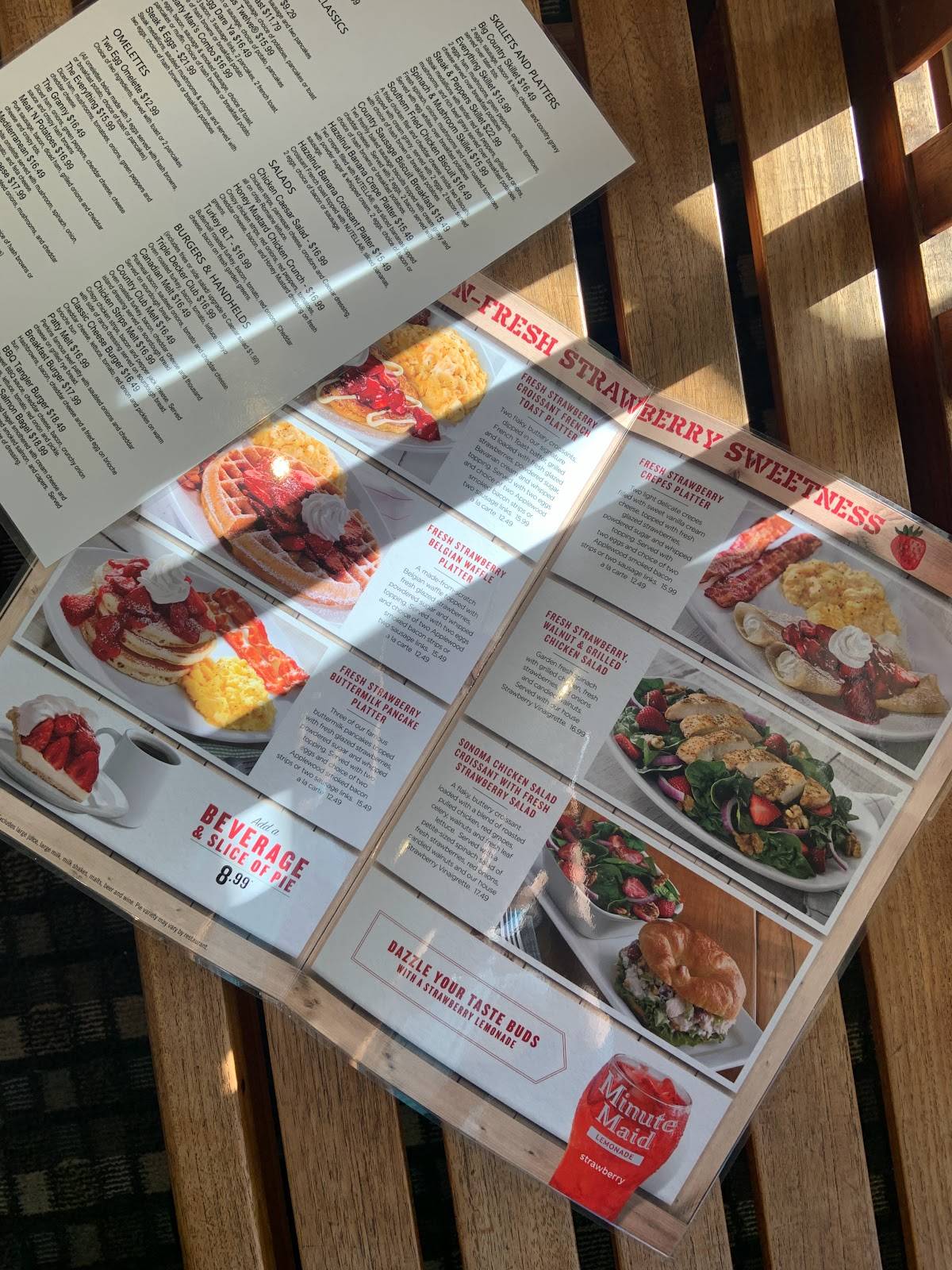 Menu at Perkins Family Restaurant & Bakery, St. Catharines