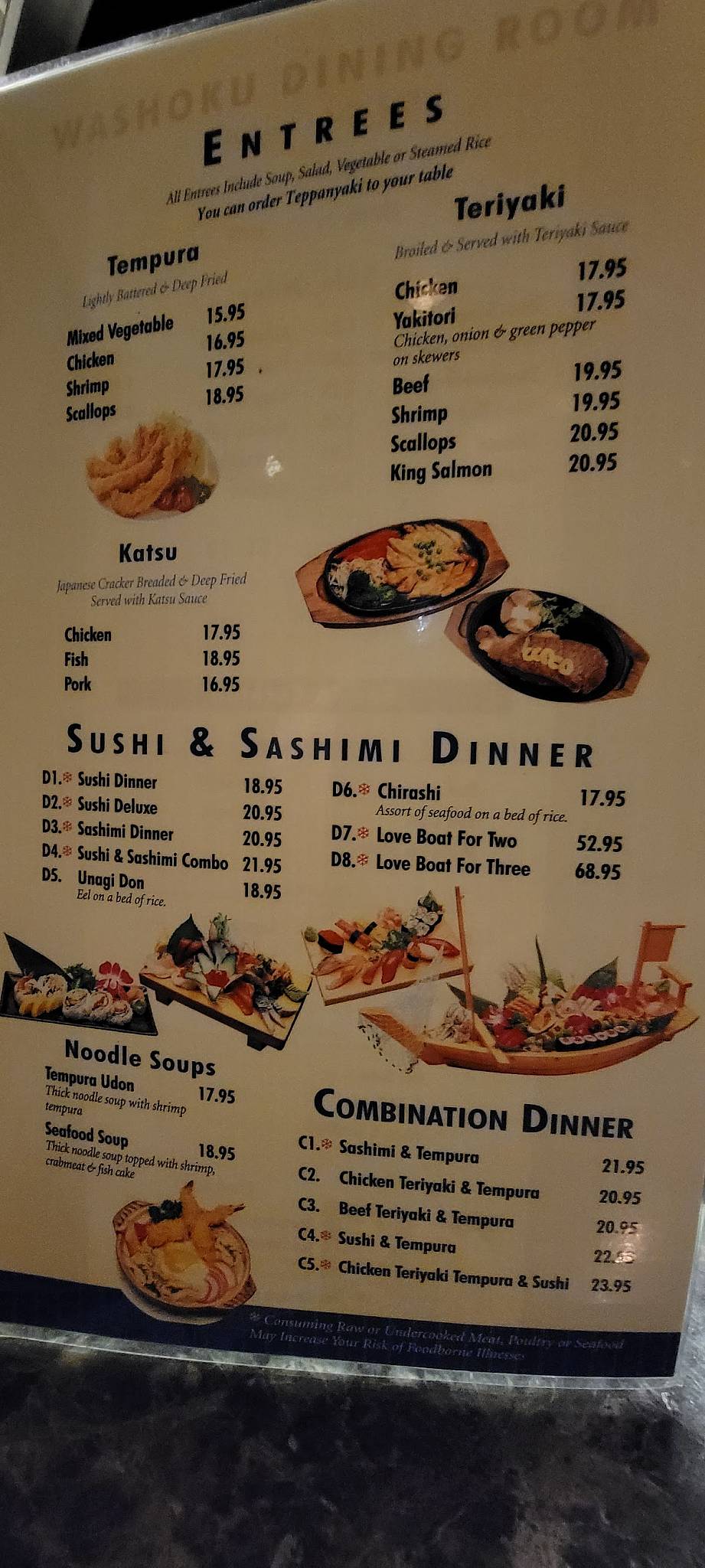 Menu at Sake Japanese Steak House & Sushi Bar., Dayton, Miller Ln
