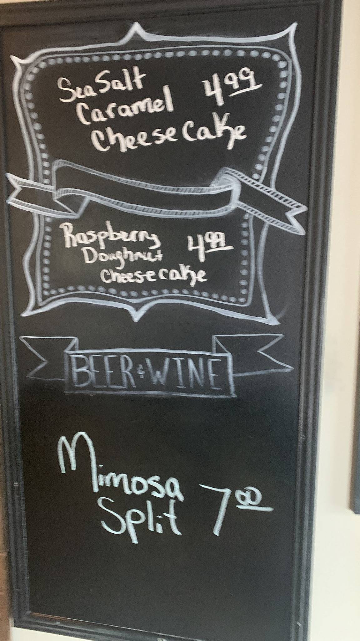 Menu at Savory Restaurant, Largo