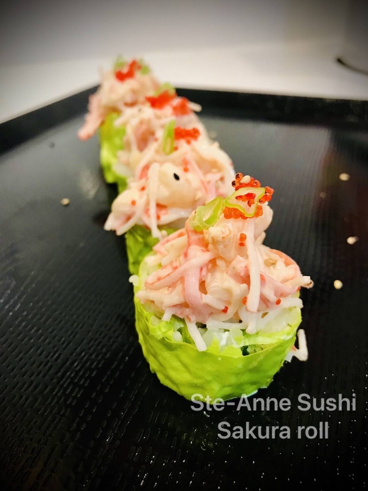 Menu au Ste-Anne Sushi restaurant, Sainte-Anne-des-Plaines