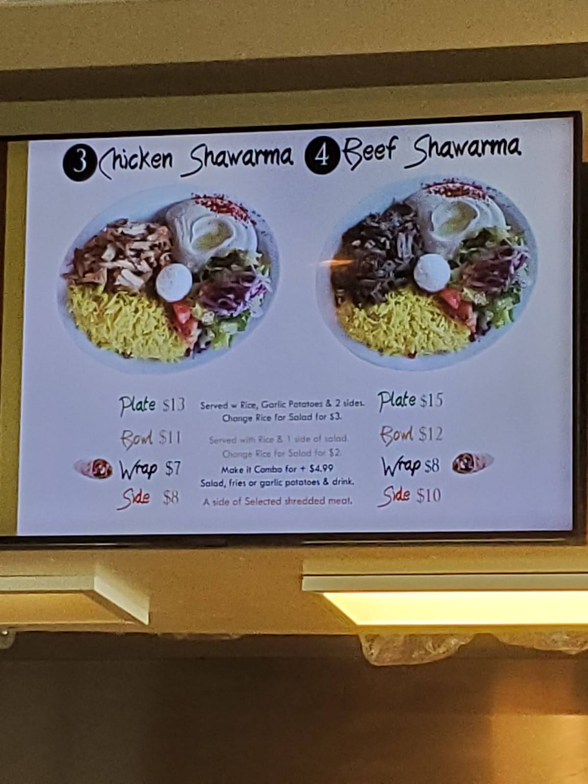 Menu at Sultans Mediterranean Grill restaurant, Bakersfield, Stockdale ...