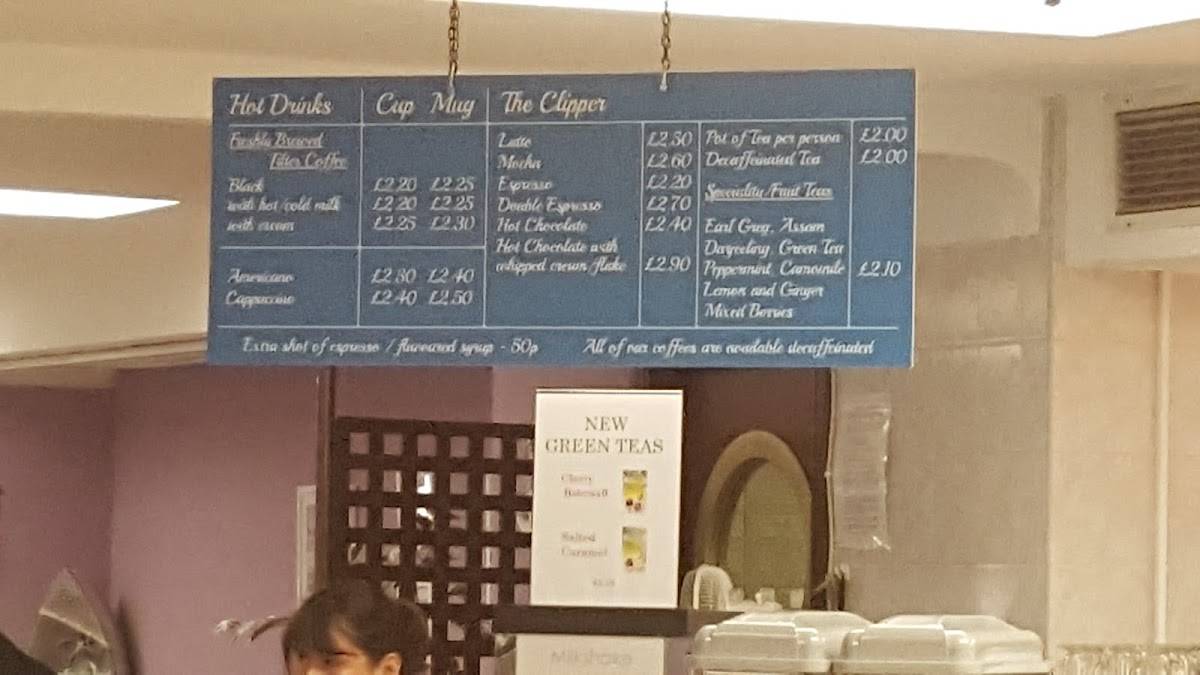 Menu at The Clipper Restaurant, Poole