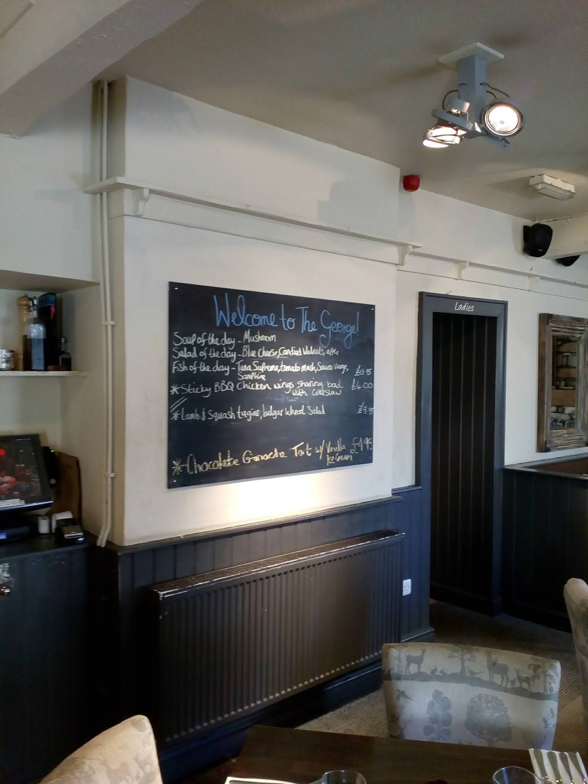 Menu at The George at Backwell pub & bar, Bristol