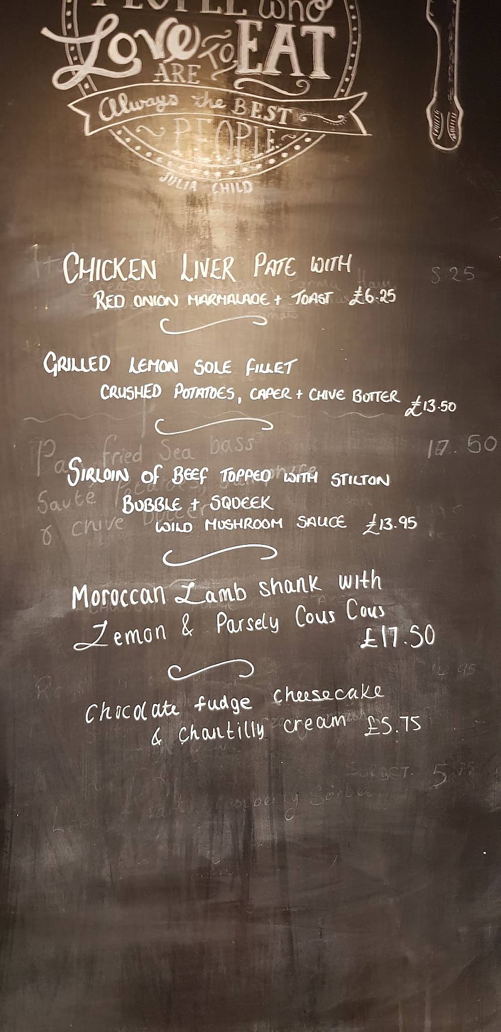 Menu at The Griffin Inn - Swithland pub & bar, Swithland, 174 Main St
