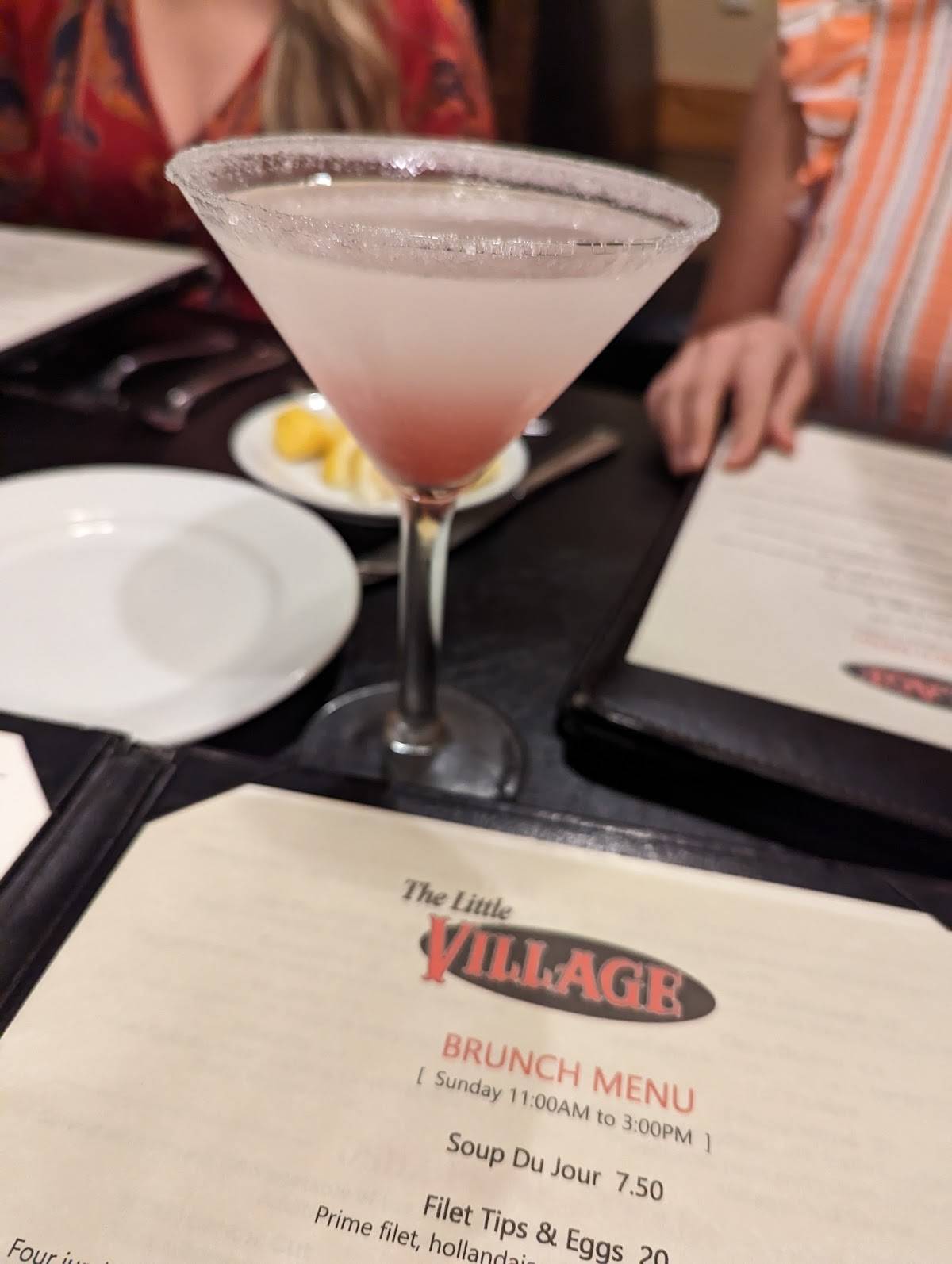 Menu at The Little Village - Airline steakhouse, Baton Rouge, Airline ...