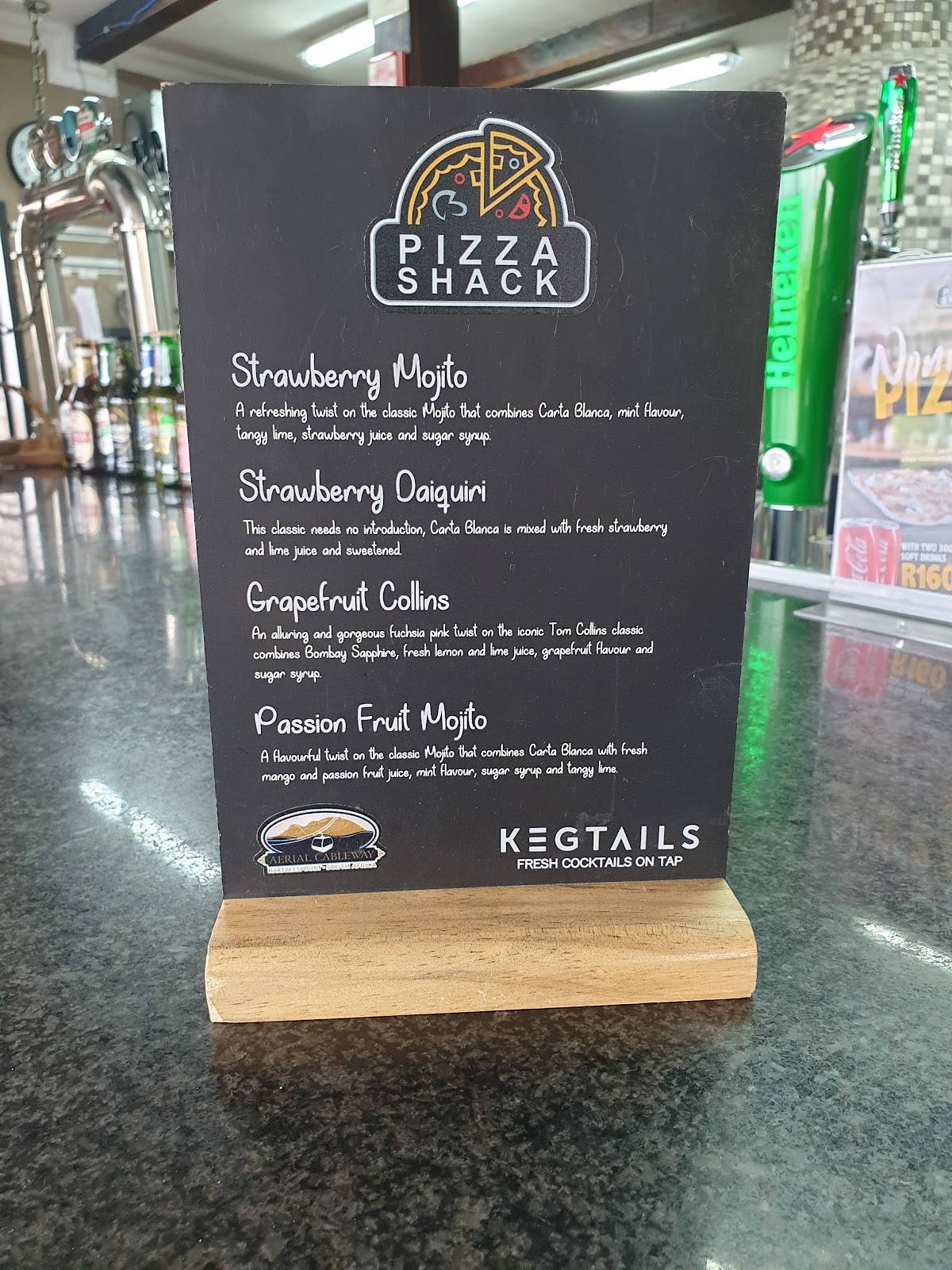 Menu at The Lookout Deck, Cableway pub & bar, Hartbeespoort