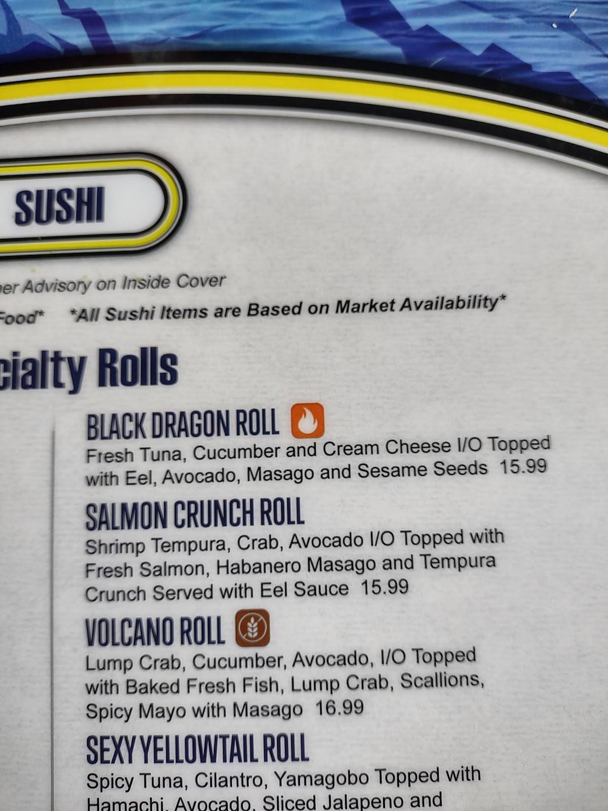 Menu at The Twisted Tuna - Jupiter FL restaurant, Jupiter
