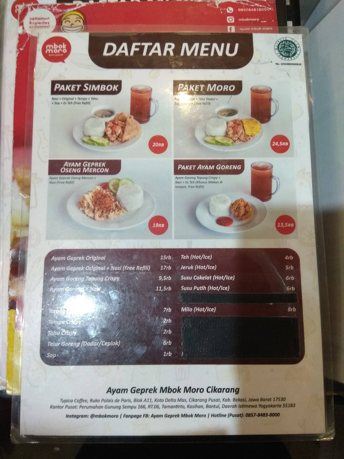 Carta de Typica Coffee, Bekasi, Ruko Palais De Paris Blok A11. Kota ...