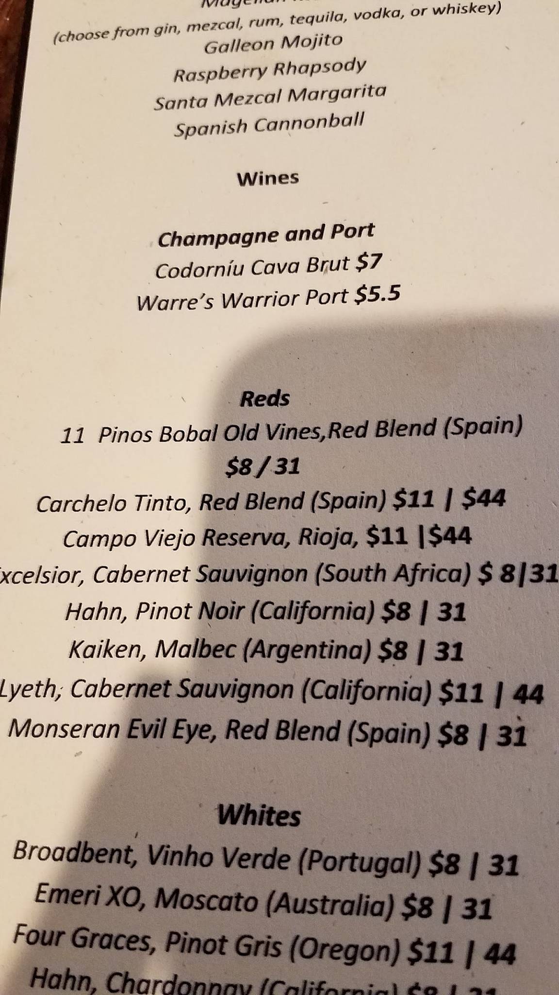 Menu at Urban Bru ️ - Kitchen restaurant, Guymon