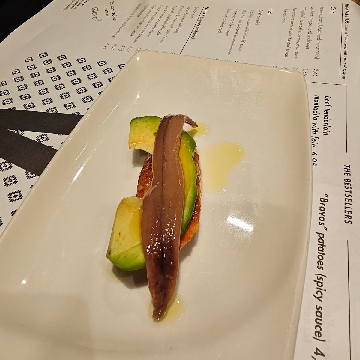 Carta del restaurante Vinitus, Madrid