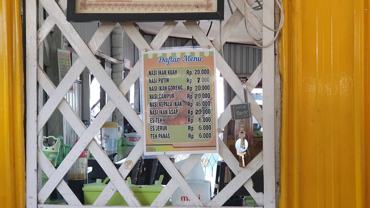 Menu at Warung Artis Kuah Asam Tenau restaurant, Kupang