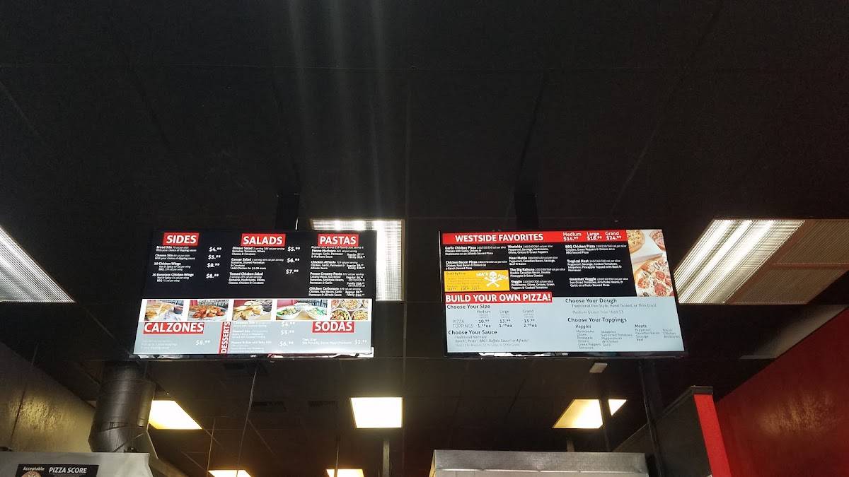 Menu at Westside Pizza pizzeria, Post Falls