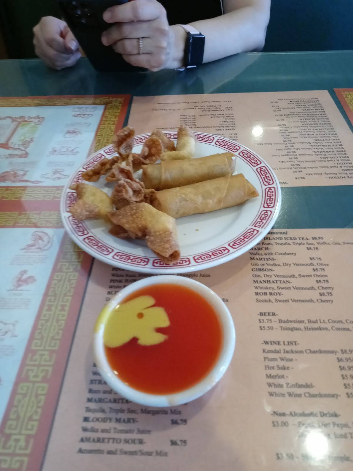 Menu at Wonderful House Chinese Restaurant, Trinidad
