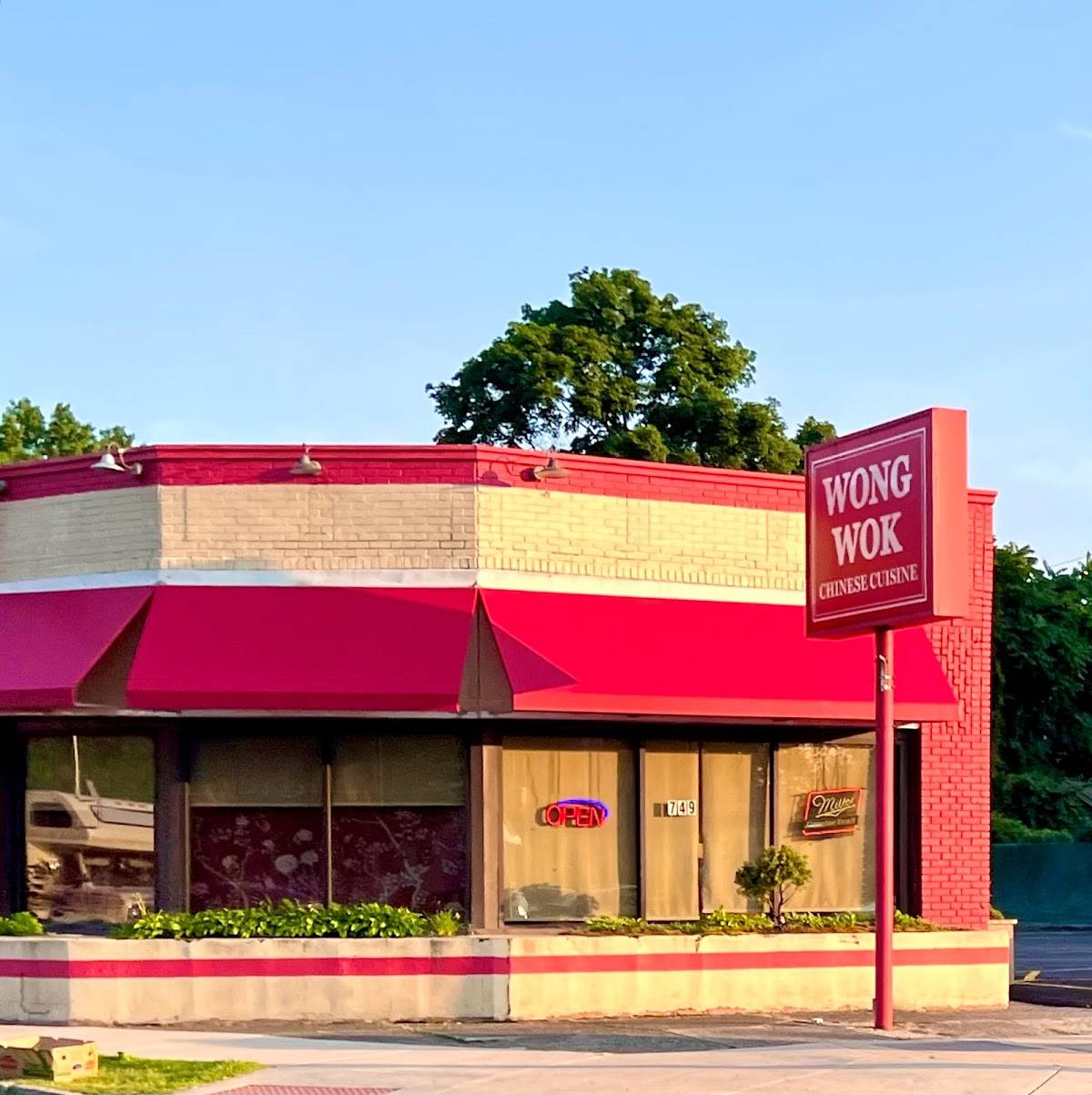 Menu at Wong Wok Restaurant, Springfield, 749 Sumner Ave