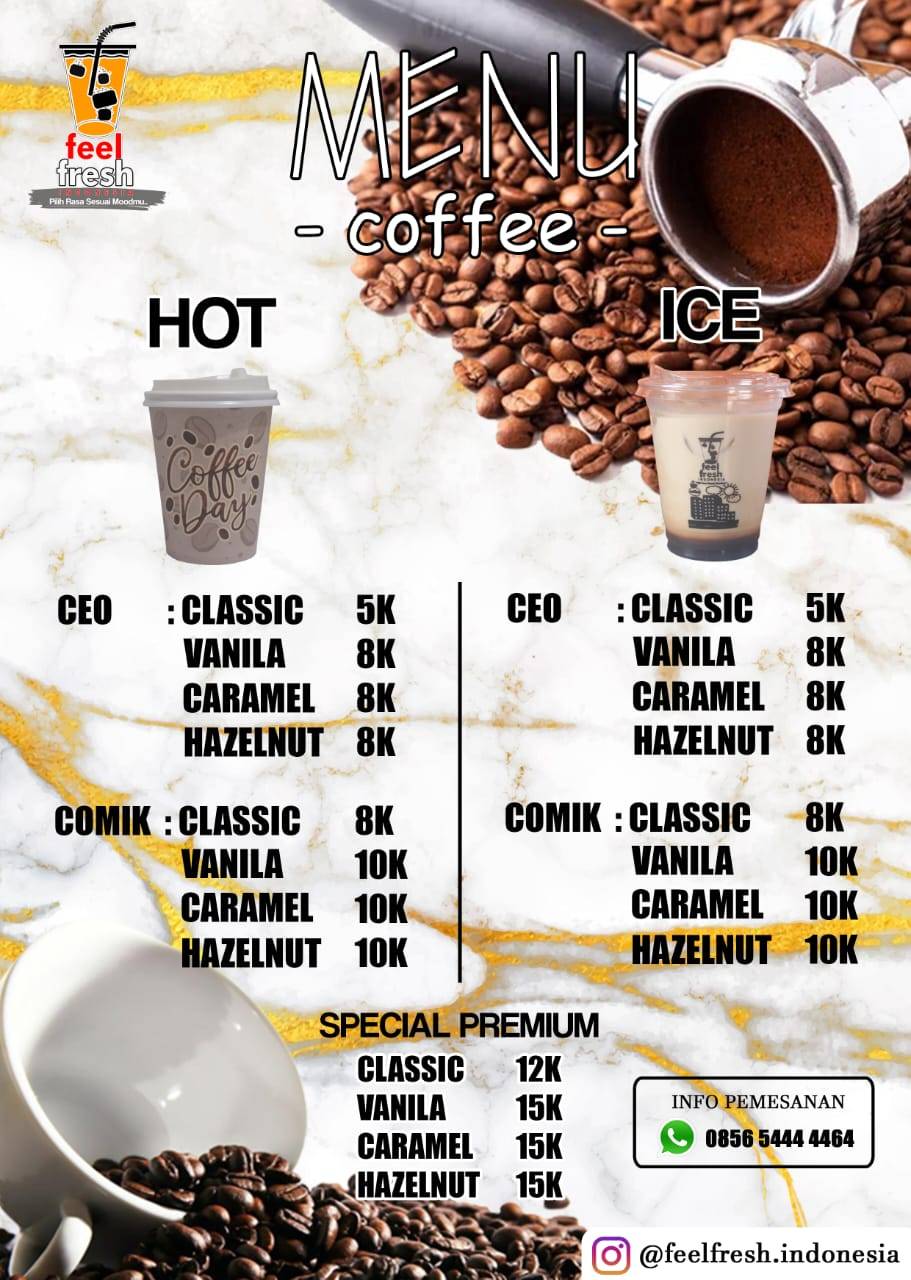 Menu at feelfresh indonesia, Angsau