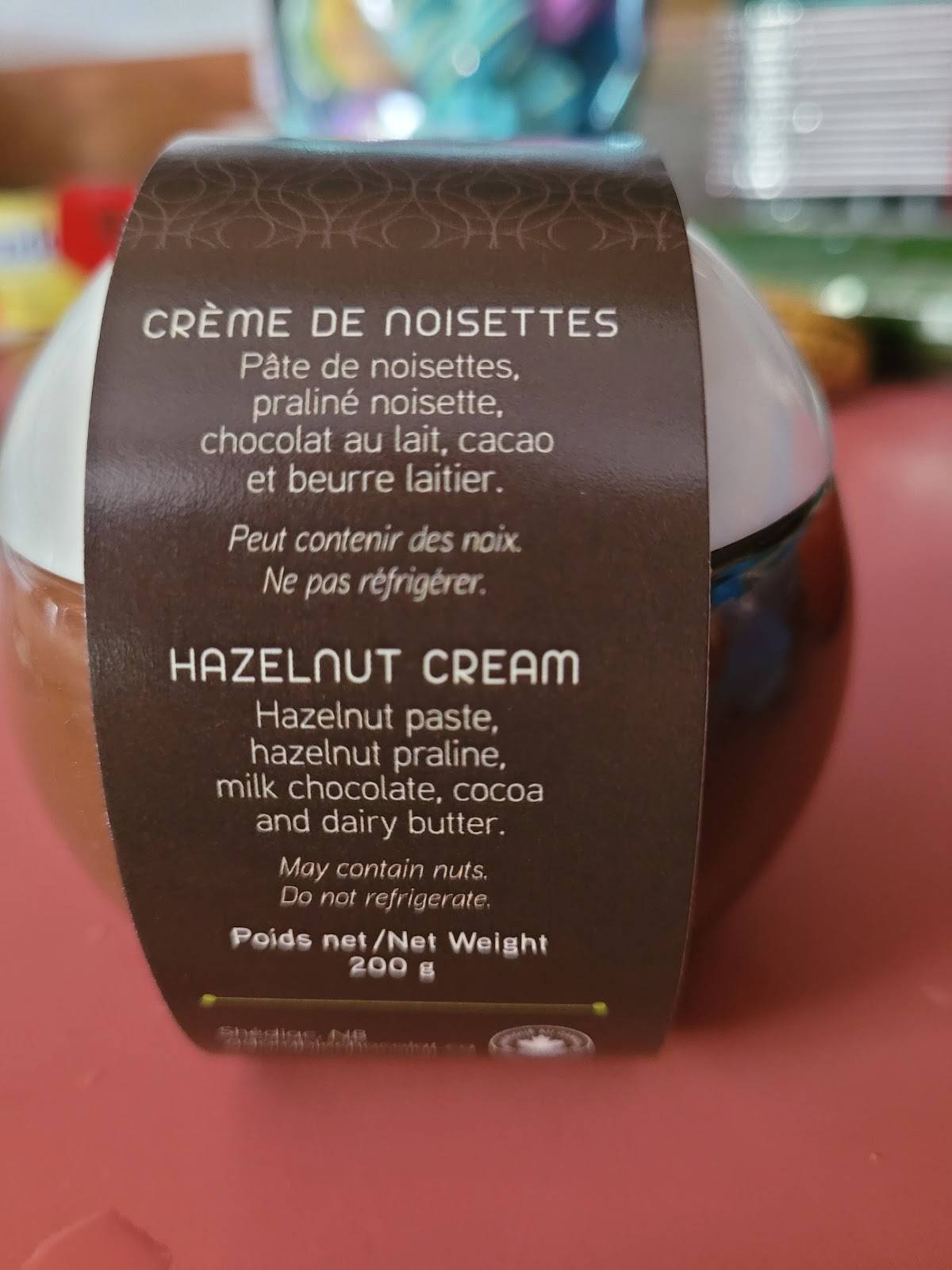 Menu at Adorable Chocolat cafe, Shediac