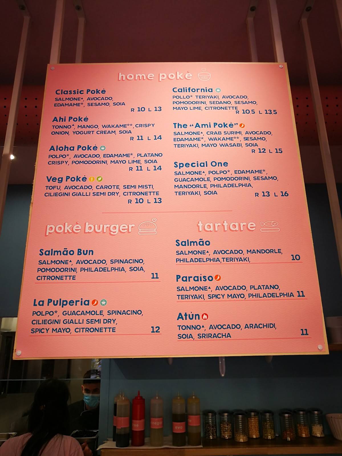 Menu da Ami Poké - Hawaiian Bar Viale Marconi, Roma, Viale Guglielmo ...