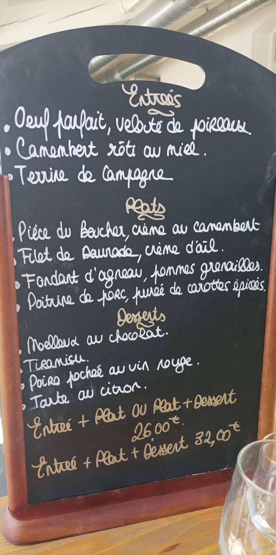 Menu at Auberge de la gare pub & bar, Lambesc, Av. du Général de Gaulle