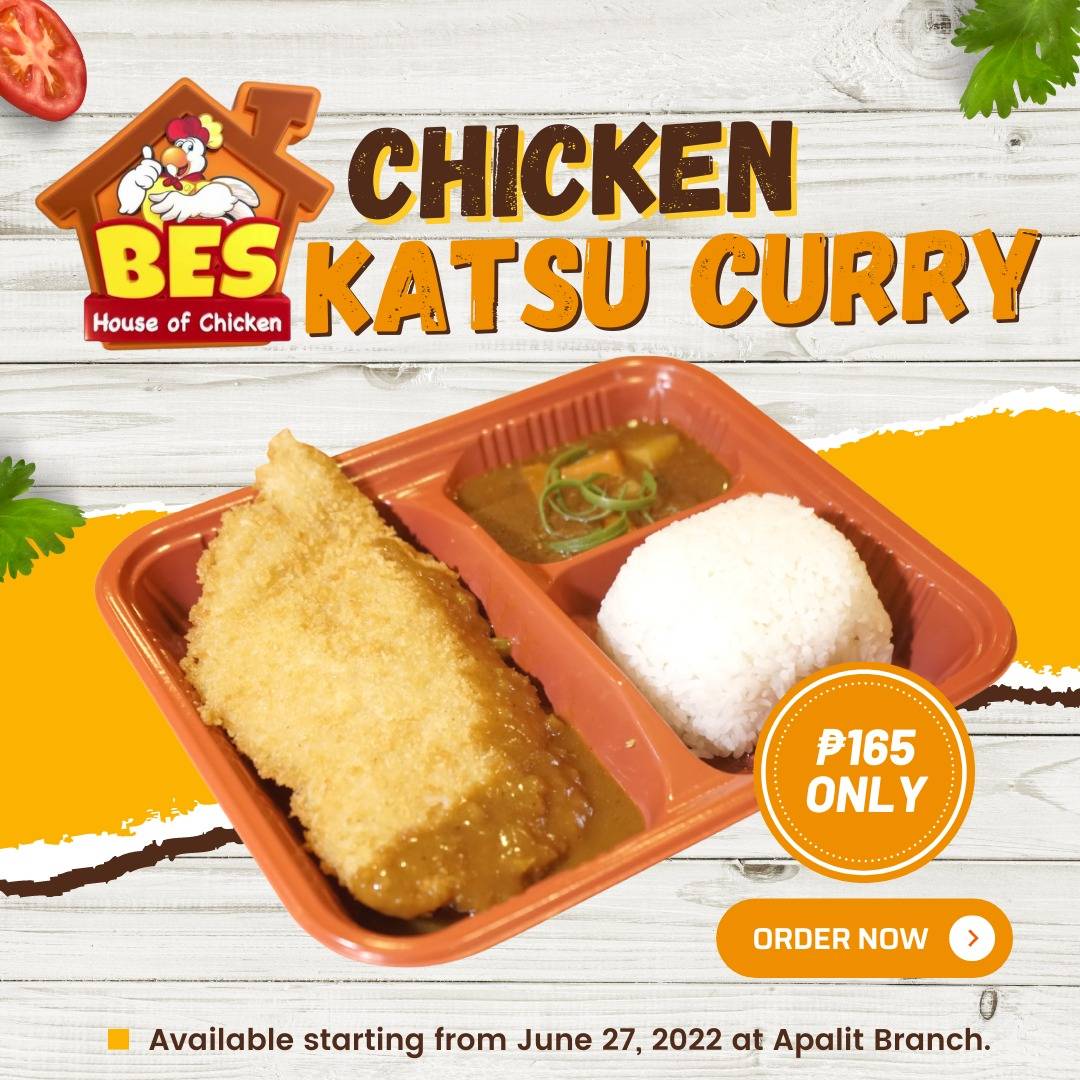 Menu at BES House of Chicken restaurant, Apalit