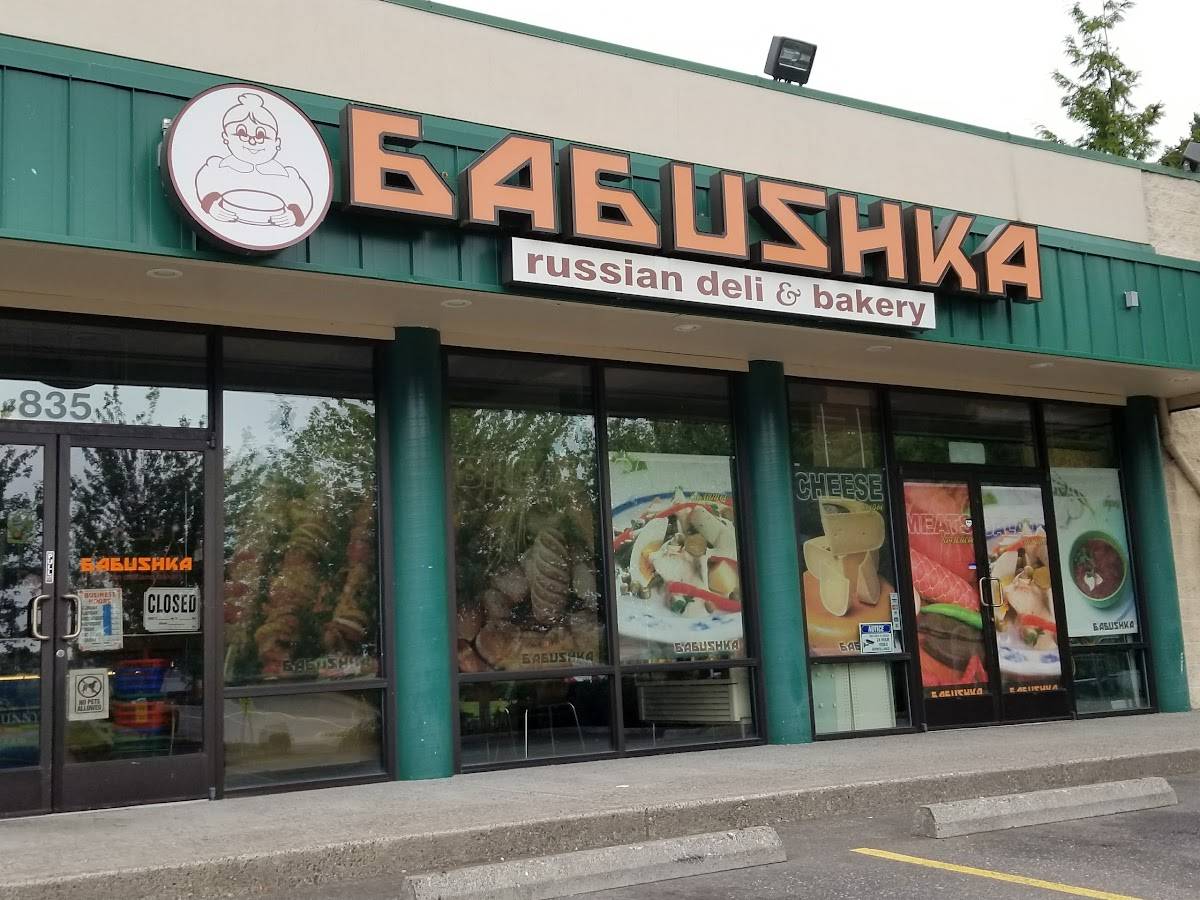 Menu at Babushka Russian Deli and Bakery, Wood Village