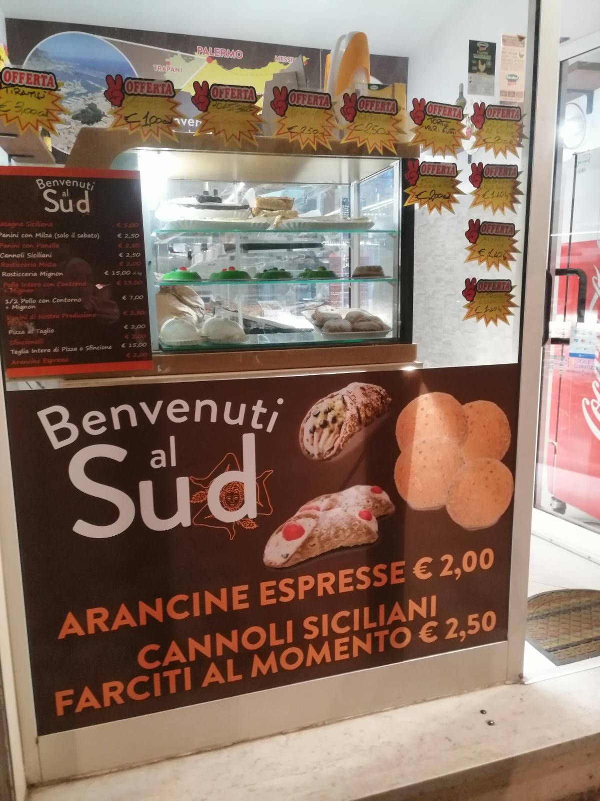 Speisekarte von Benvenuti al sud 2.0 restaurant, Carrara, Viale XX ...