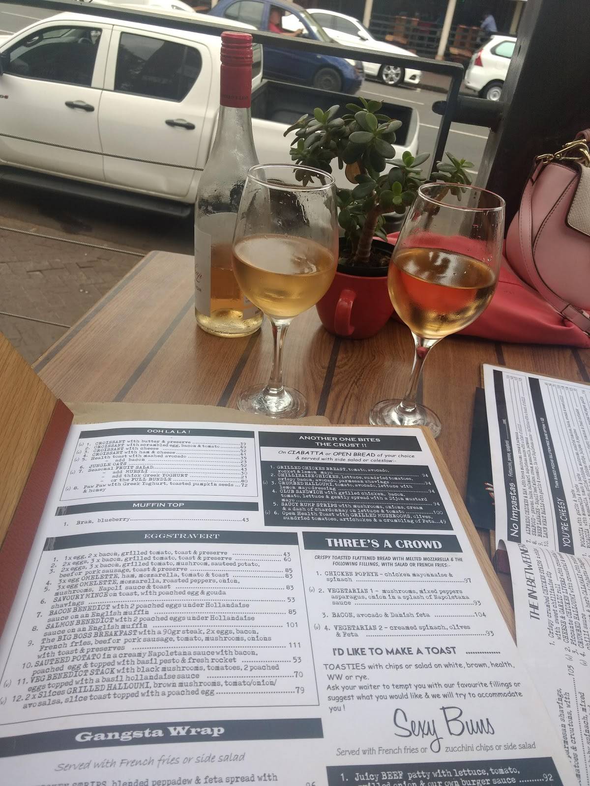 Menu at Next Chapter Restaurant, Durban