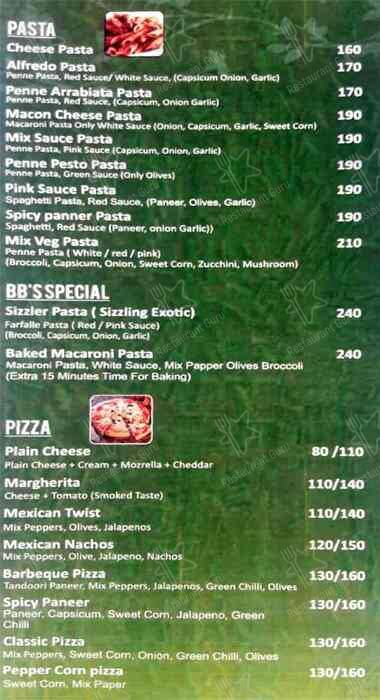 Menu at Bia Blasta, Pune, Shop 1