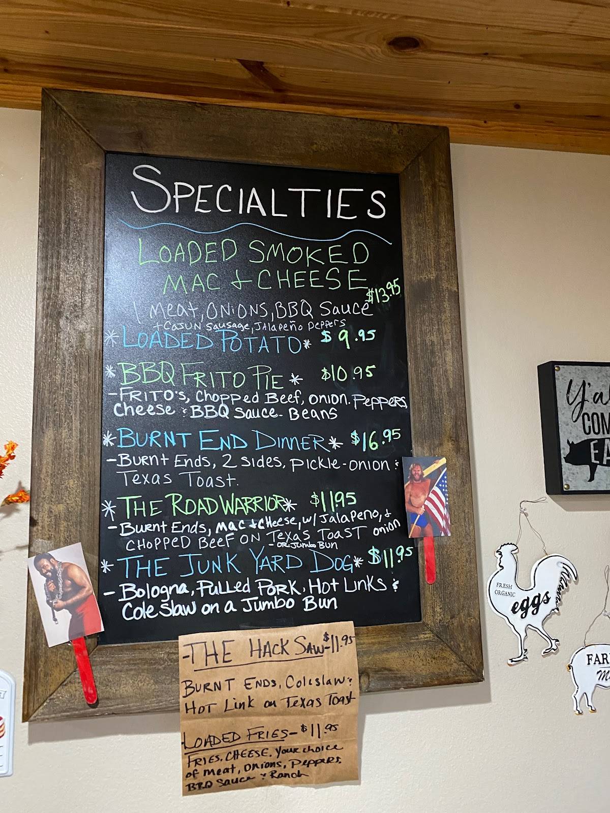 Menu at Lukes BBQ LLC, Broken Arrow