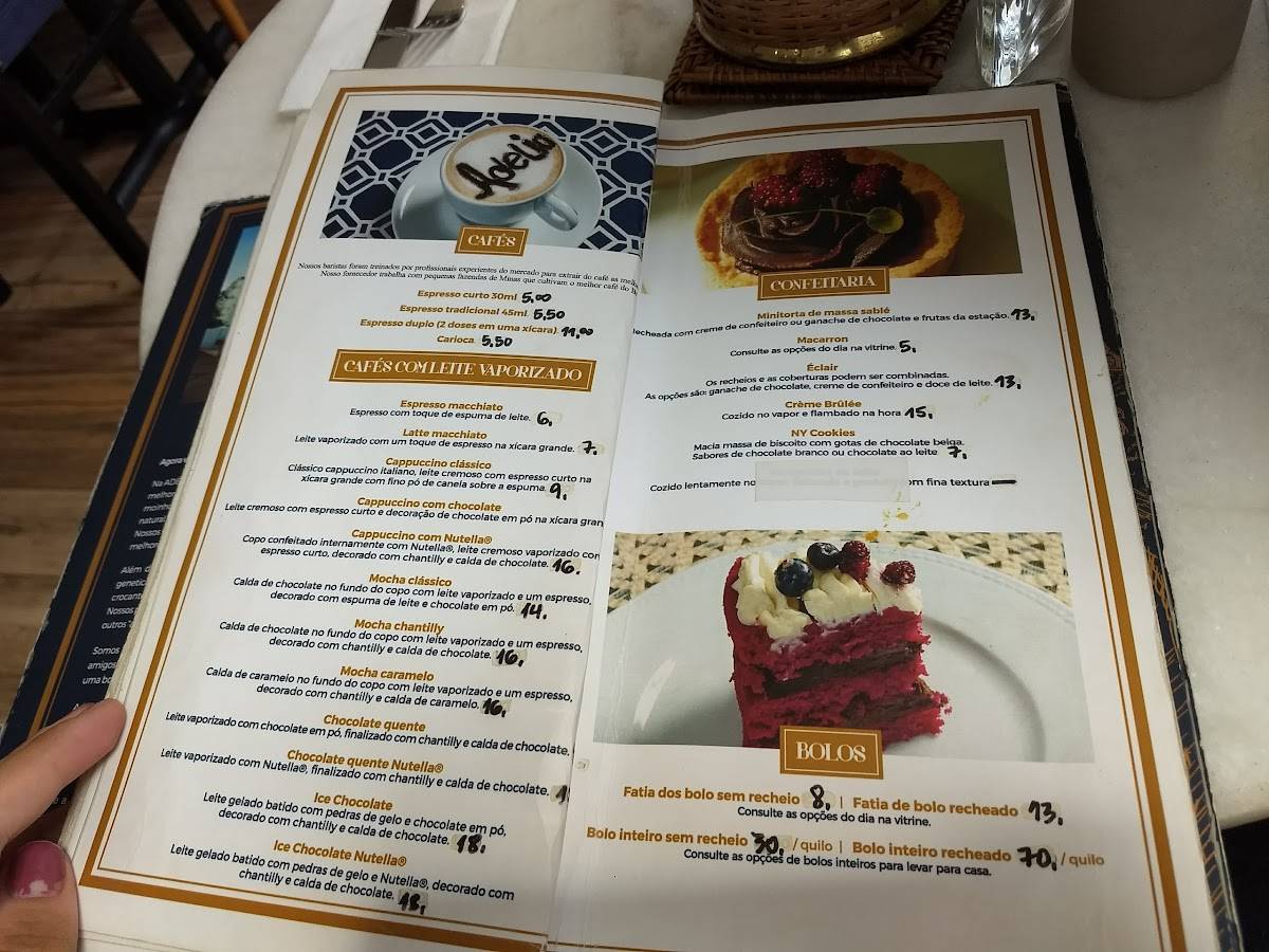 Menu em Adélia Boulangerie café, Campinas