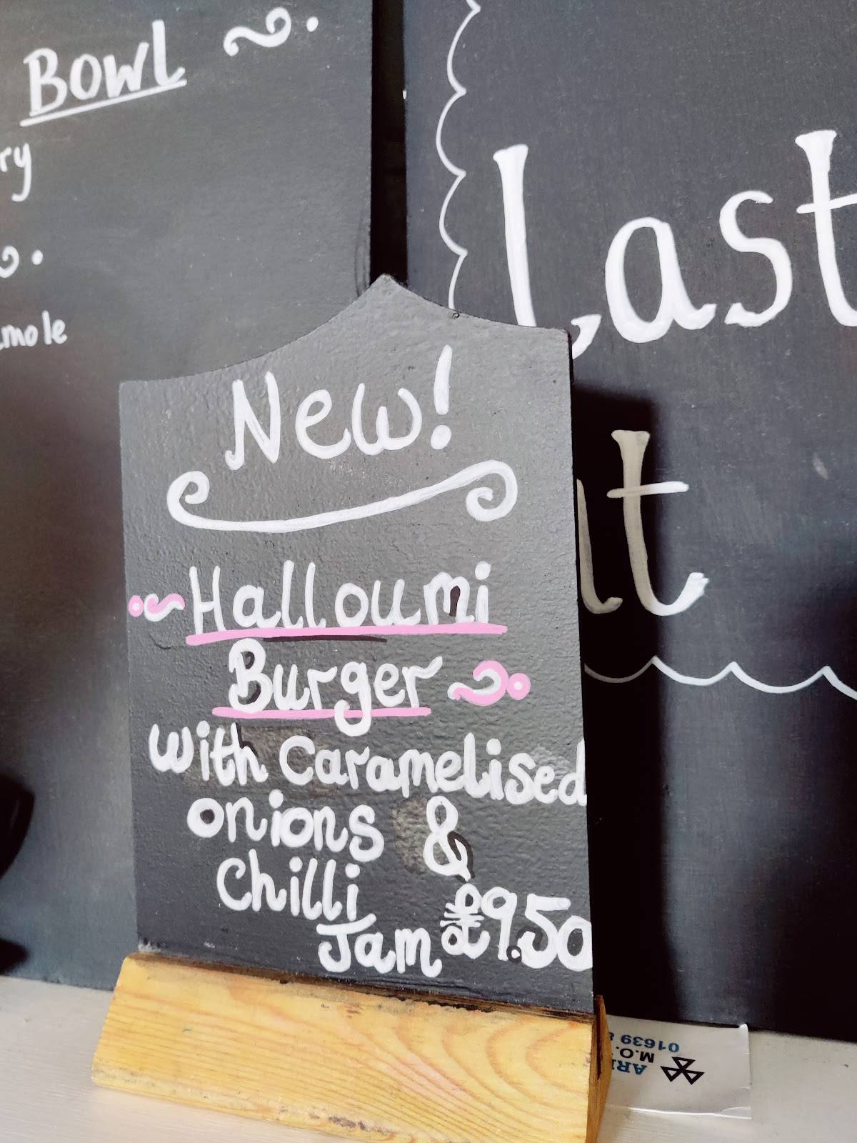 Menu at Cafe Chameleon @ The Gough Arms, Ystradgynlais