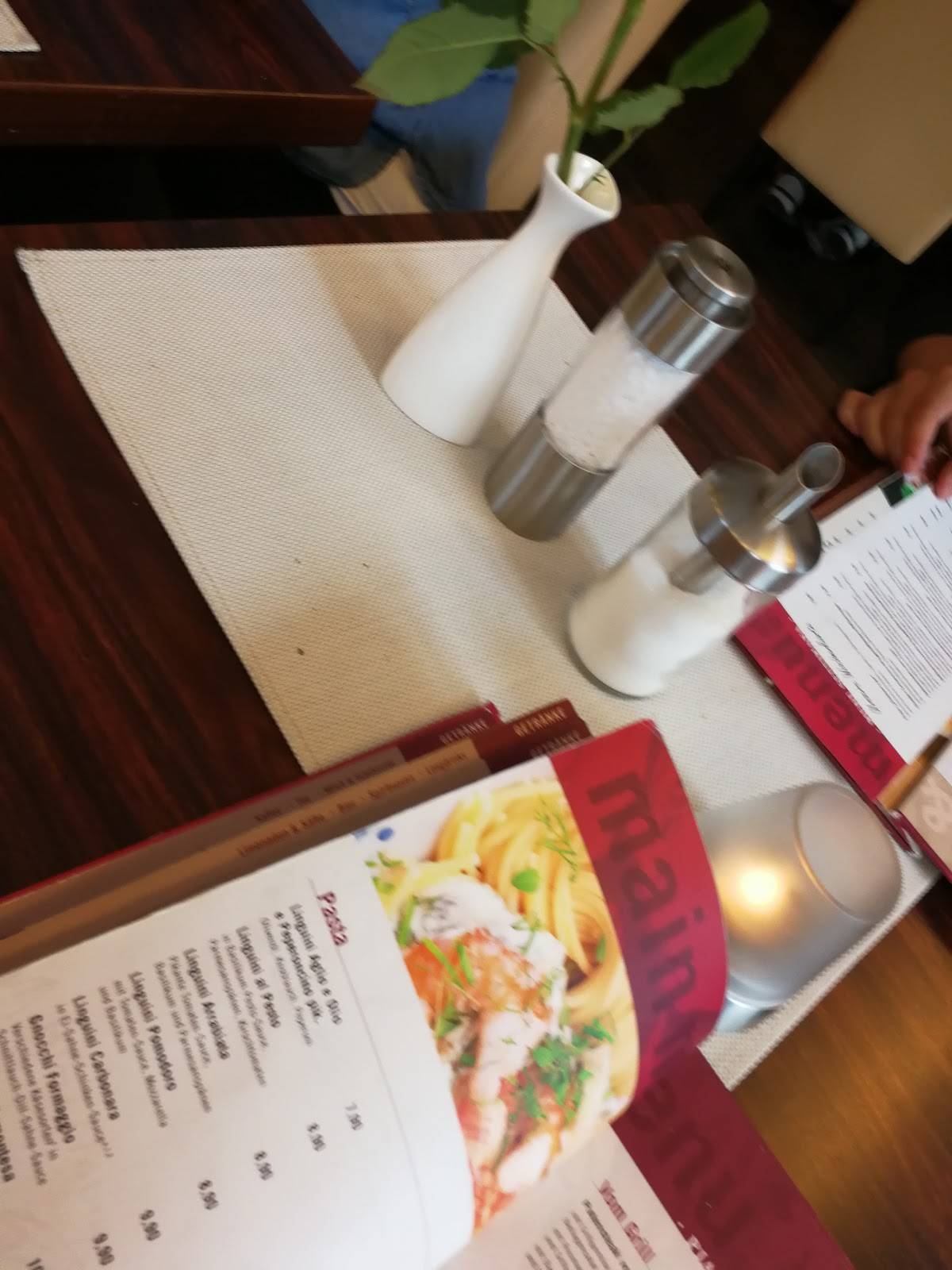Speisekarte von Fontana cafe, Würzburg