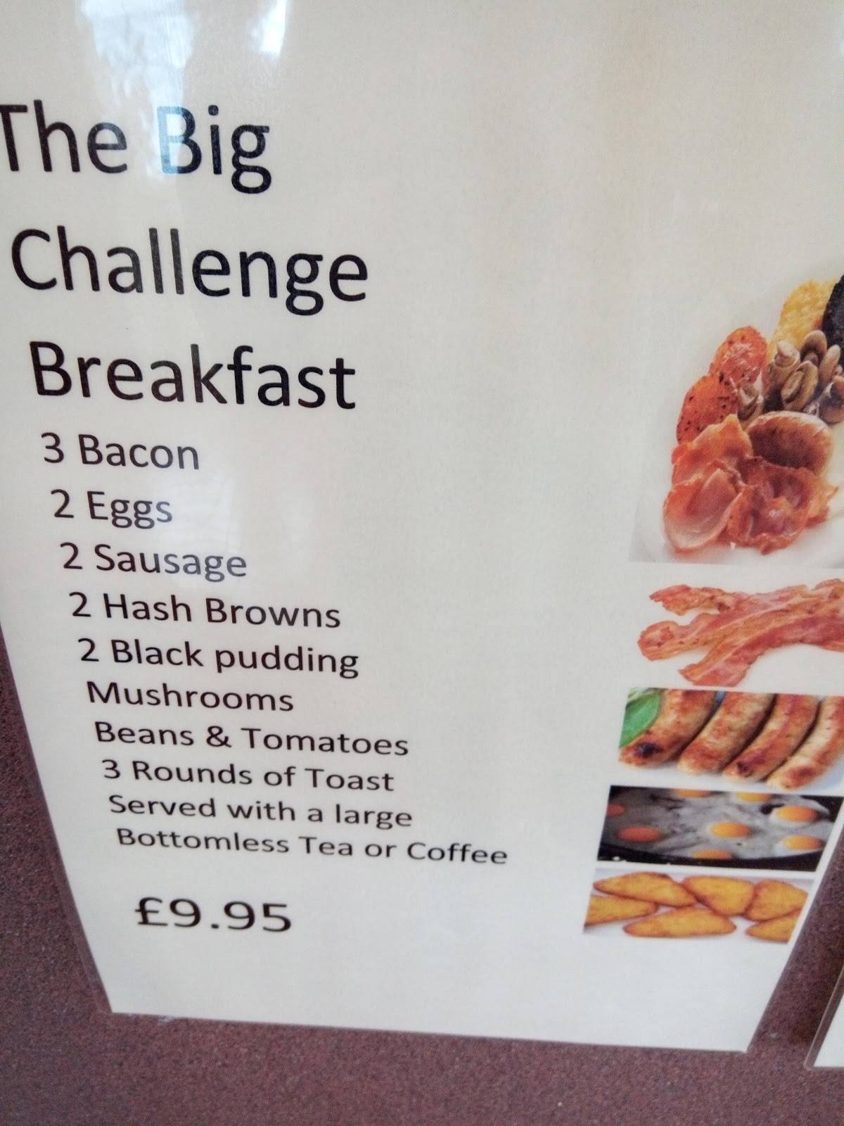 Menu at Lets Eat Cafe, Warrington