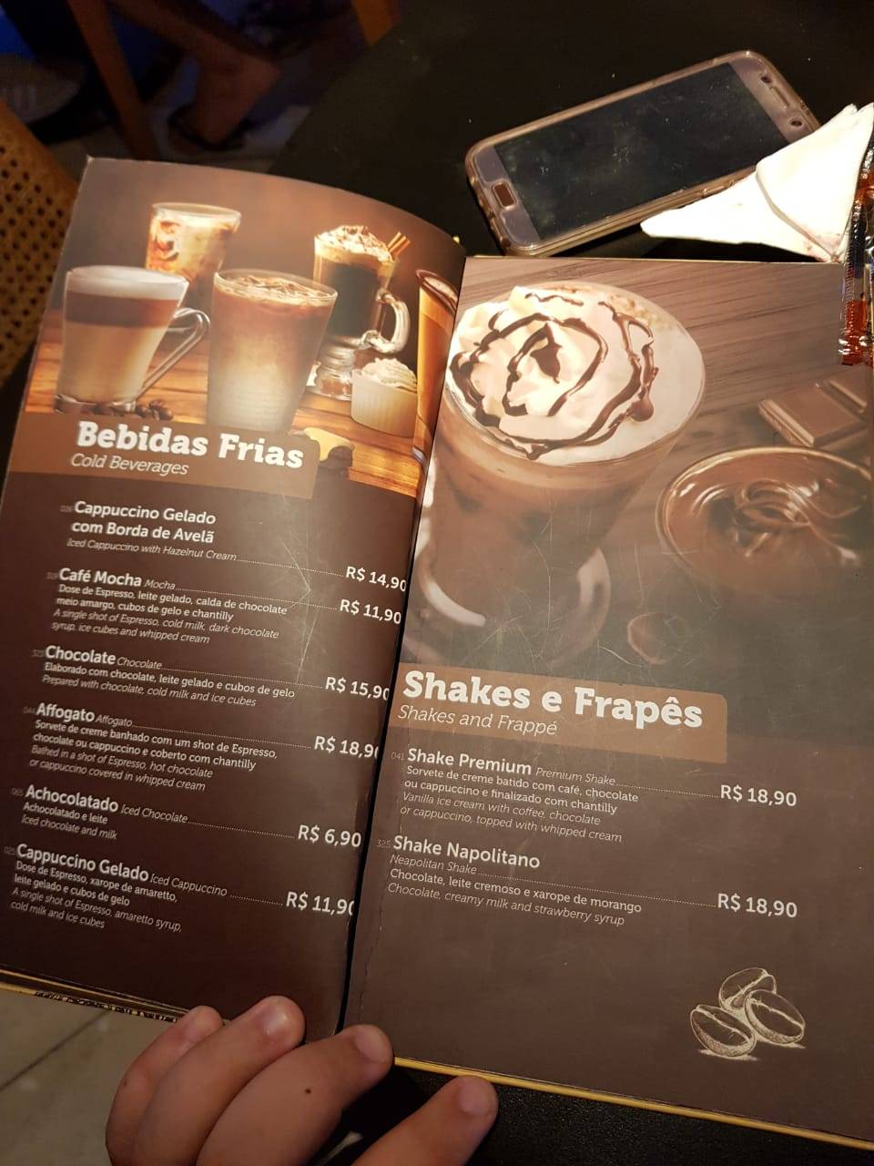 Menu em Café Santa Clara, Fortaleza, Rua Dragão do Mar