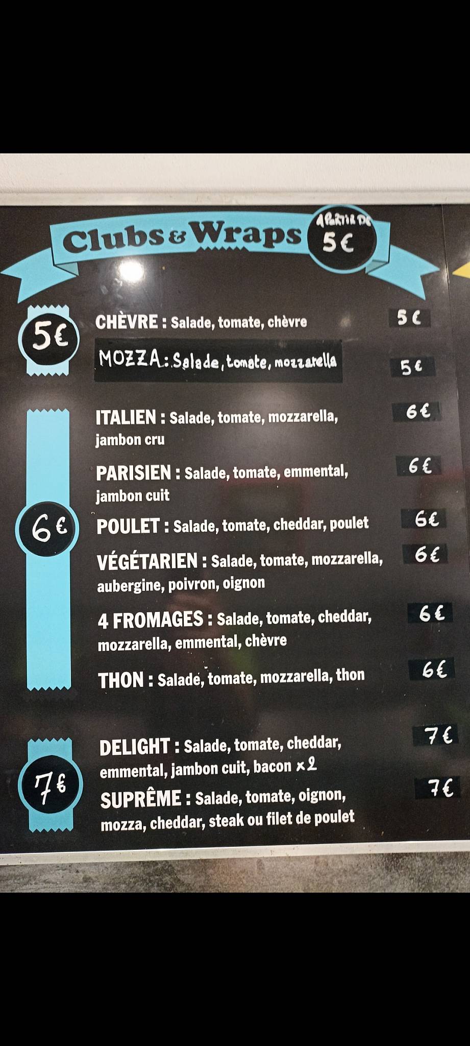 Menu at Smart Delight Room cafe, Nice