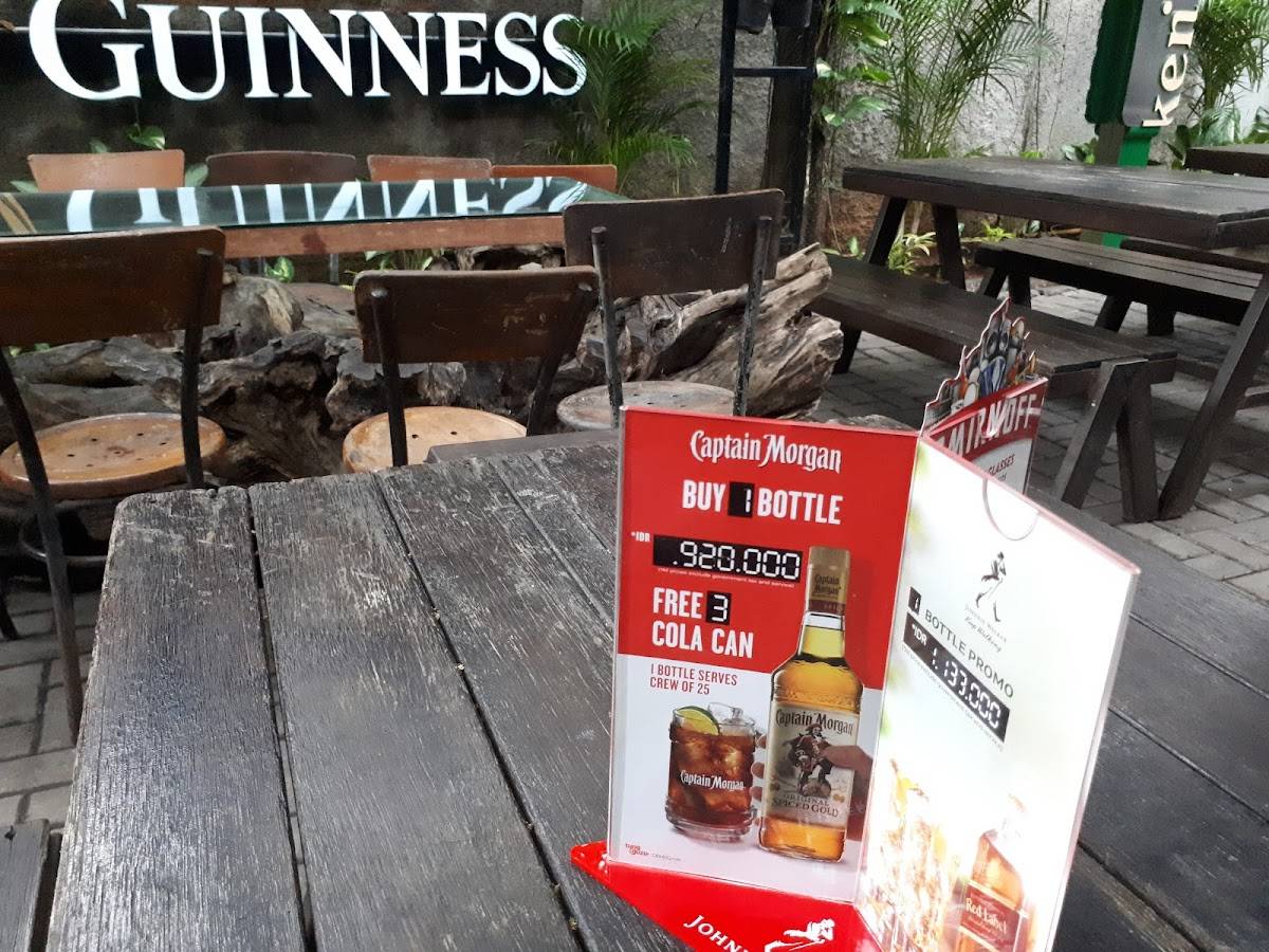 Menu at Camden Bar, Jakarta, Jl. Cikini 2 No.1