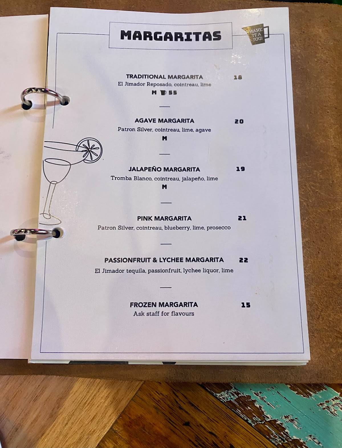 Menu at La Cabra Mexican - Carlton restaurant, Carlton