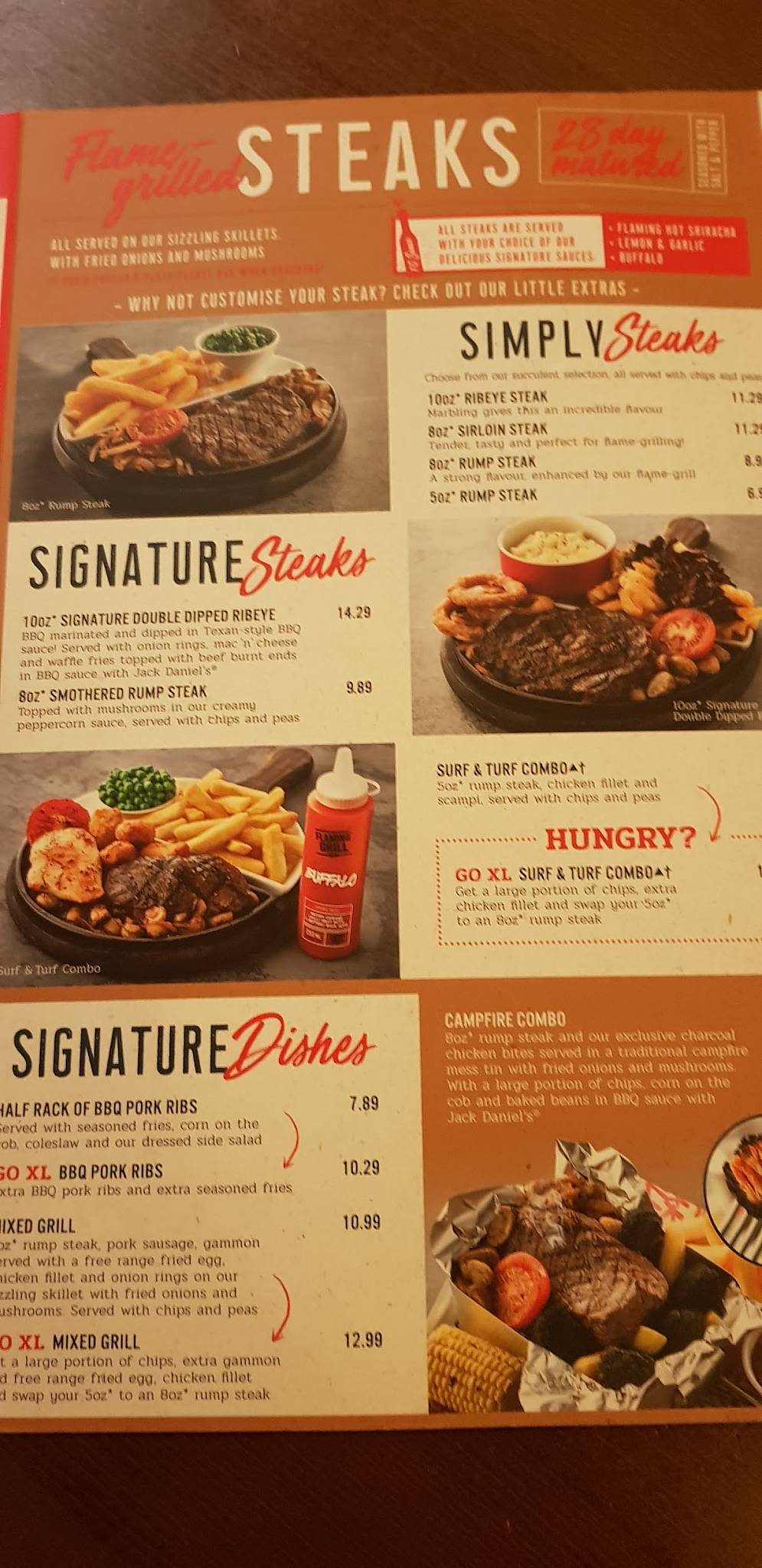 Menu at Carr Mill pub & bar, St Helens