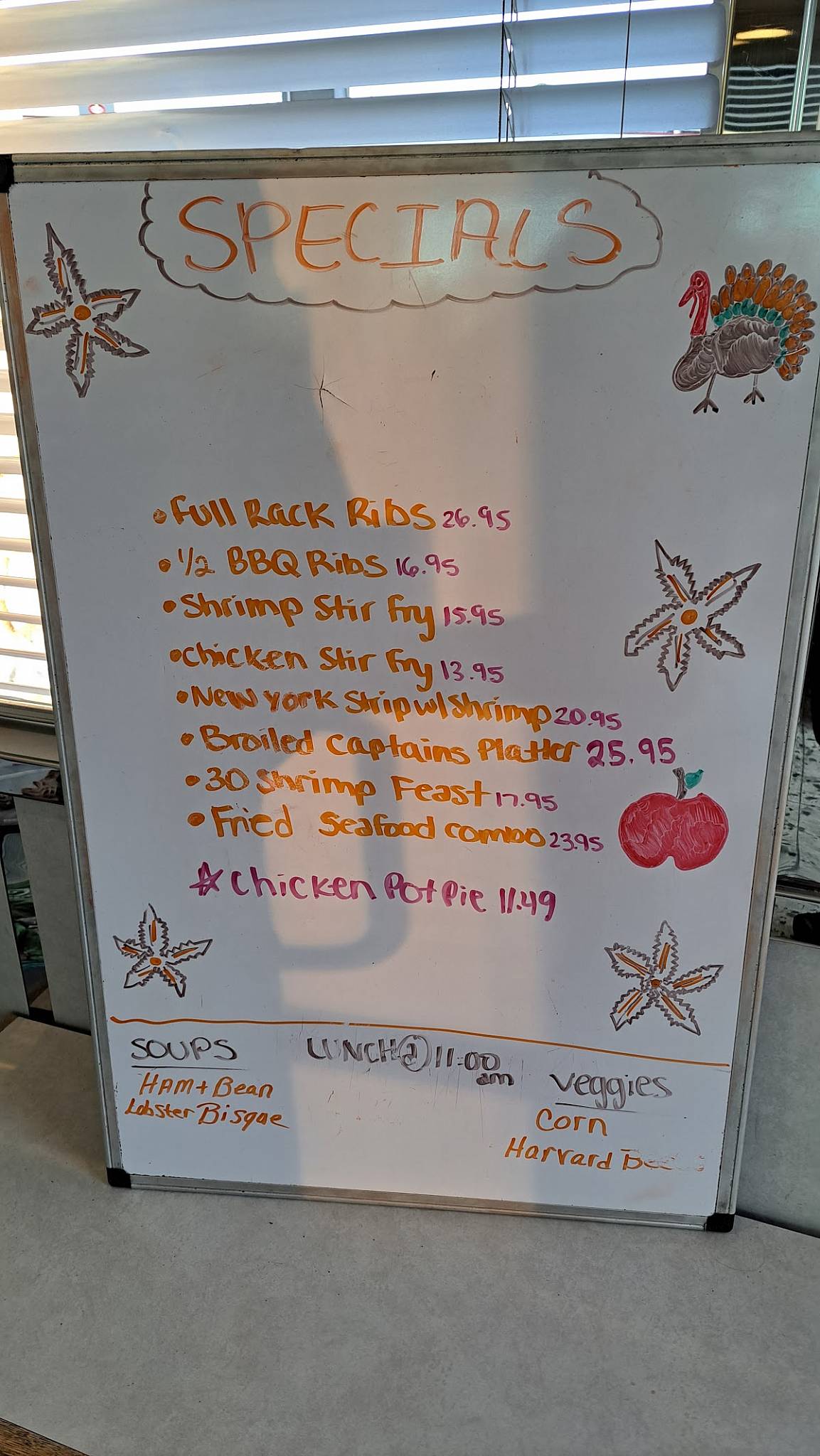 Menu at City Star Diner restaurant, Manheim