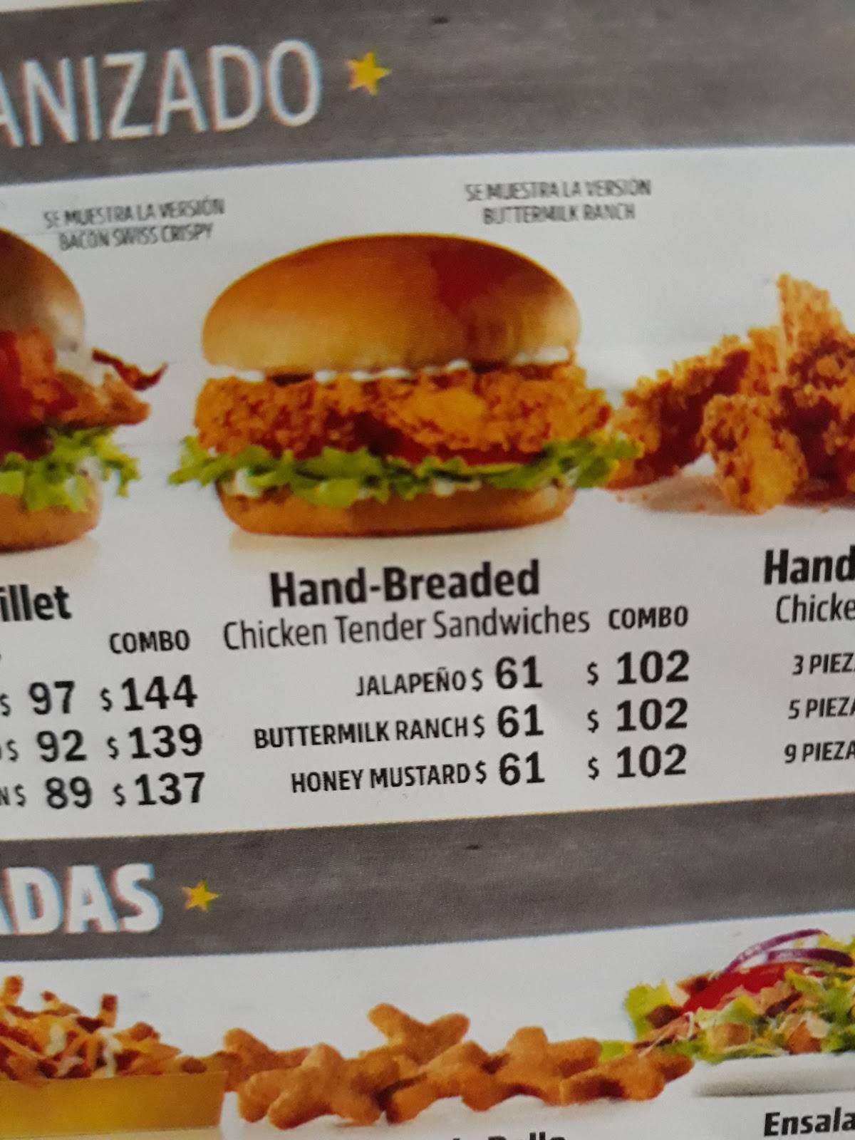Carta del restaurante Carl's Jr., Ciudad Juarez, Av. Paseo Triunfo del ...