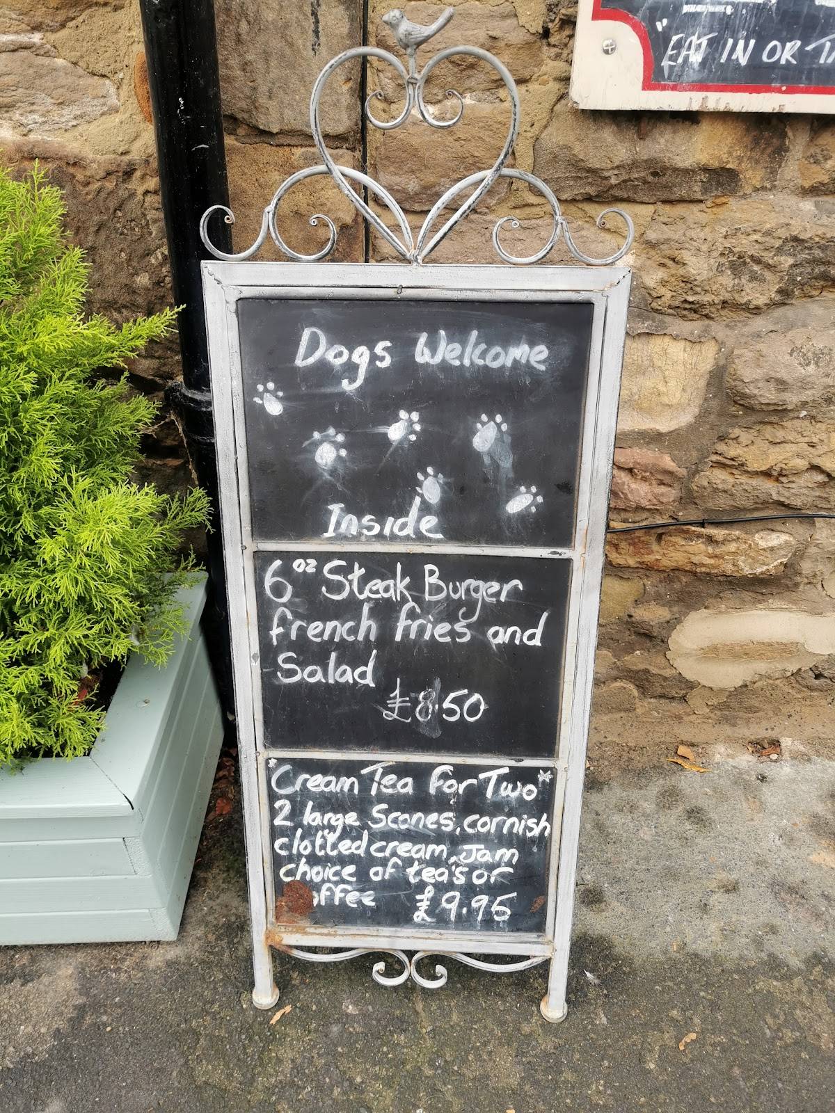 Menu at Cocoa Tree Cafe, Helmsley