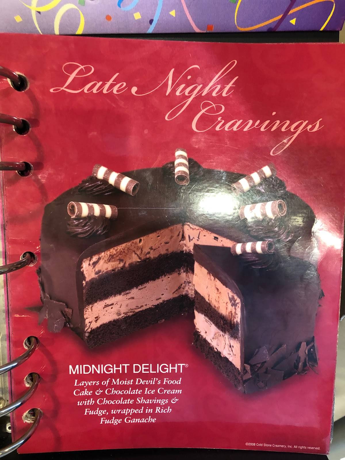 Menu at Cold Stone Creamery Latifa Tower desserts, Dubai, Latifa Tower ...
