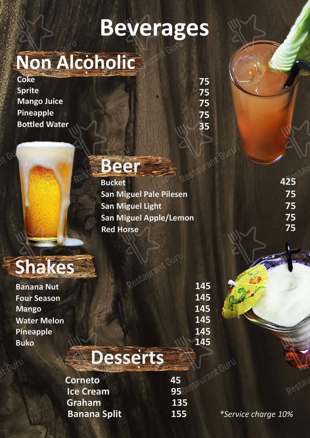 Menu at Crazy Bowl Bistro restaurant, Puerto Princesa, Rizal Avenue ...