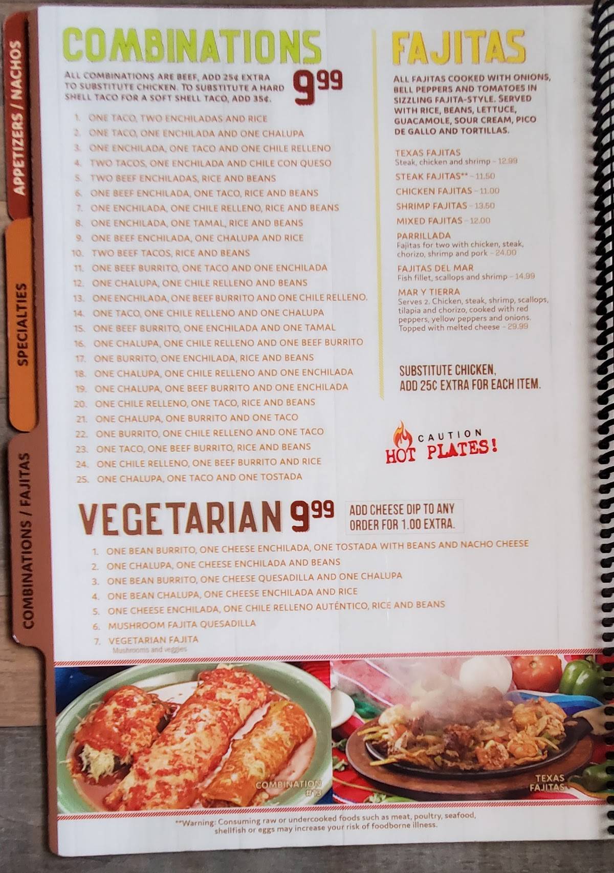 Menu at El Burrito Loco restaurant, Glade Spring, Brittany Lee Dr