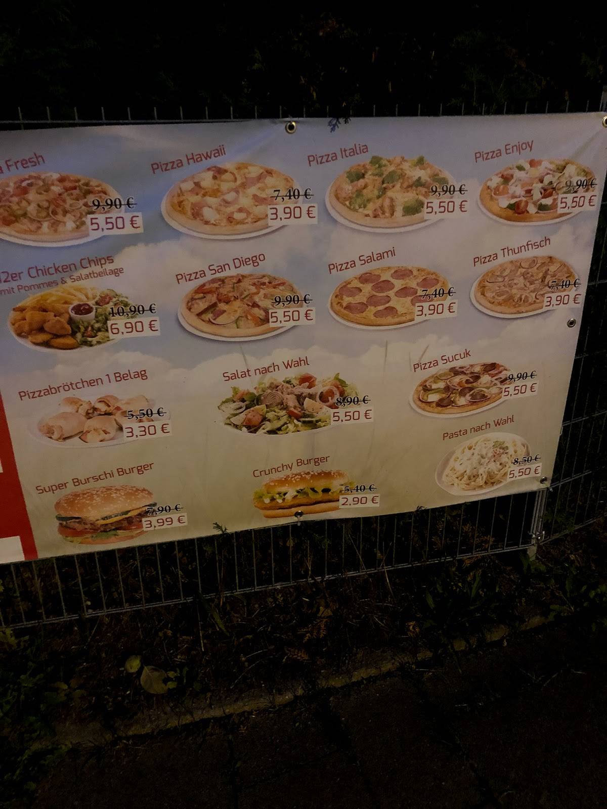 Speisekarte von Enjoy Pizza Service, Kiel, Masurenring 8