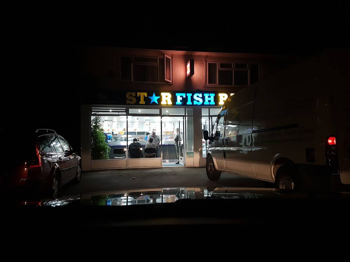 Menu at Star Fish Bar, Weston-super-Mare