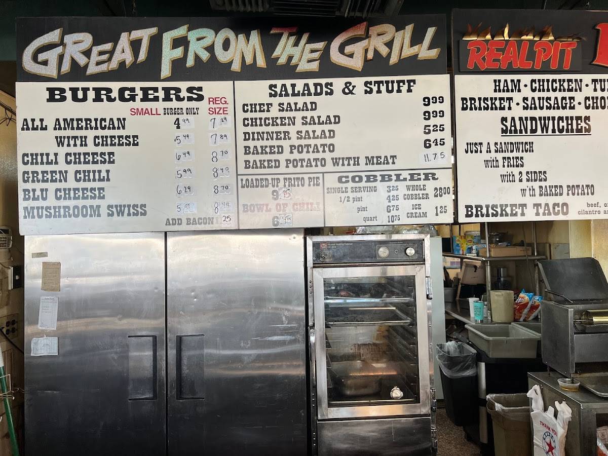 Menu at Bullfrog Grill BBQ, Fort Worth