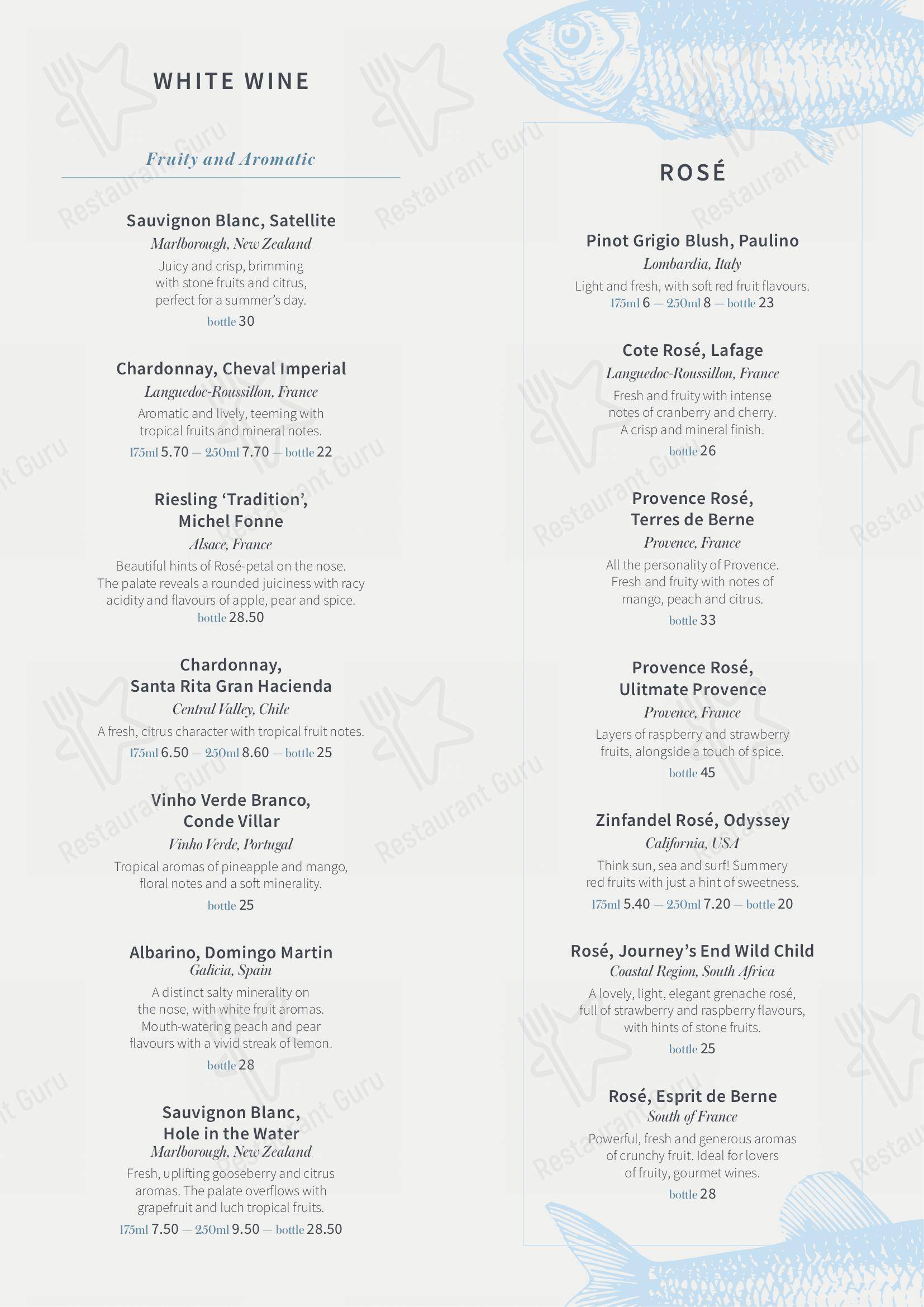 Menu at The Gazelle Hotel pub & bar, Menai Bridge, Glyn Garth